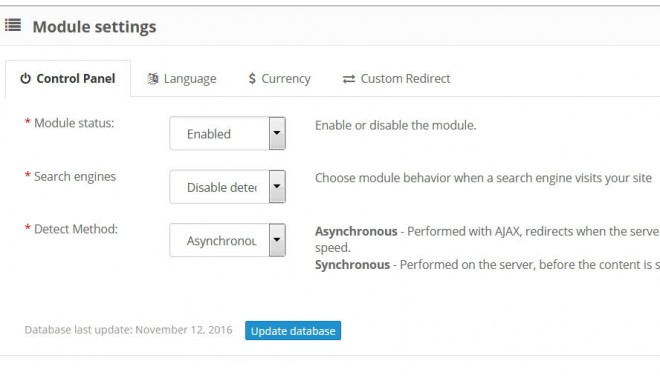 AutoDetect - Automatically Detect Currency and Language OpenCart v1.5.x - v3.x (Nulled)